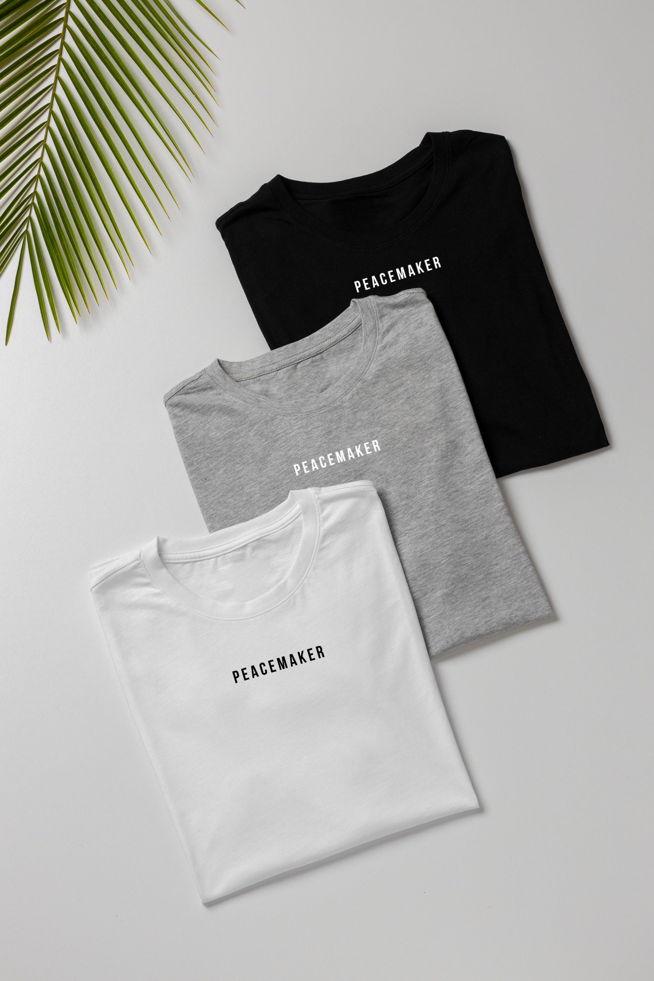 Peacemaker Shirt, Simple & Clean Design With Meaningful Message ...