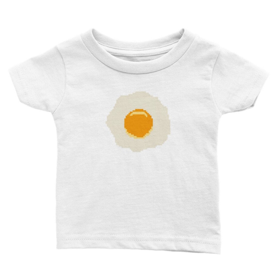 Pixelated Egg Baby T-shirt - Etsy