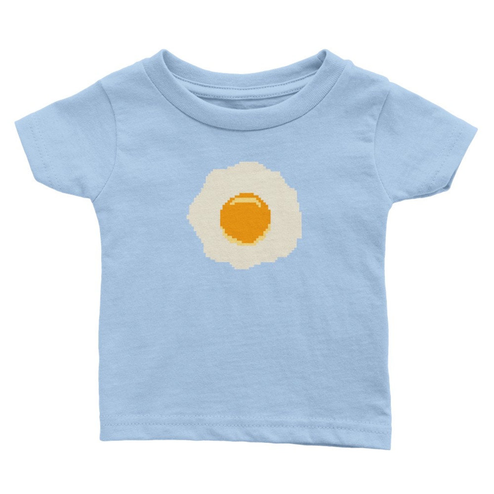 Pixelated Egg Baby T-shirt - Etsy