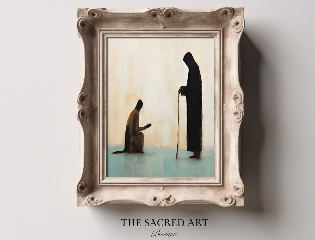 A Woman Healed by Jesus Christ Digital Print Sketch Modern - Etsy