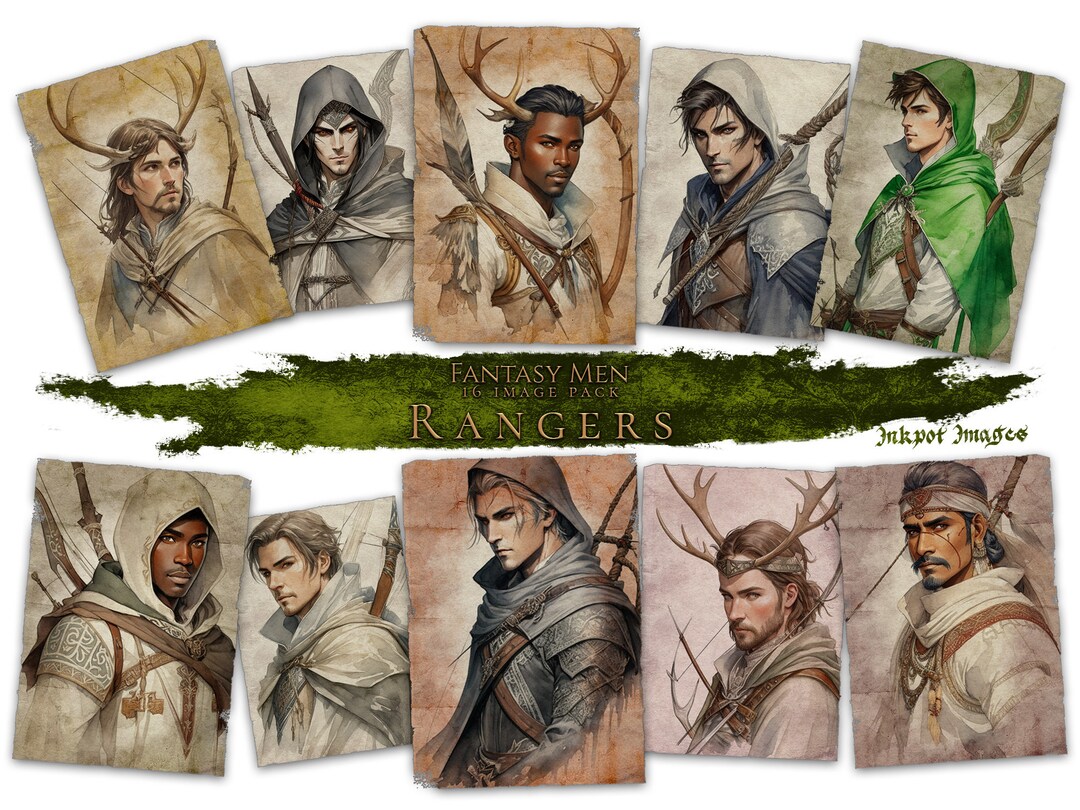 Character Portraits: Rangers - Etsy