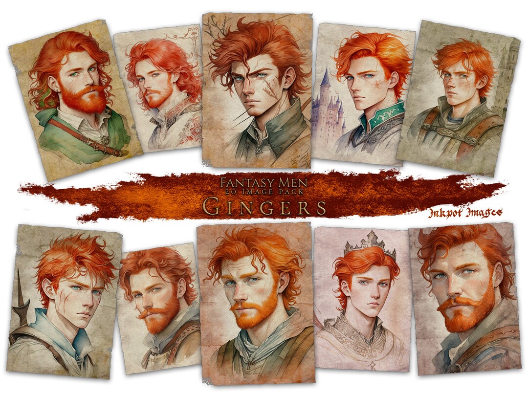 Character Portraits: Gingers - Etsy