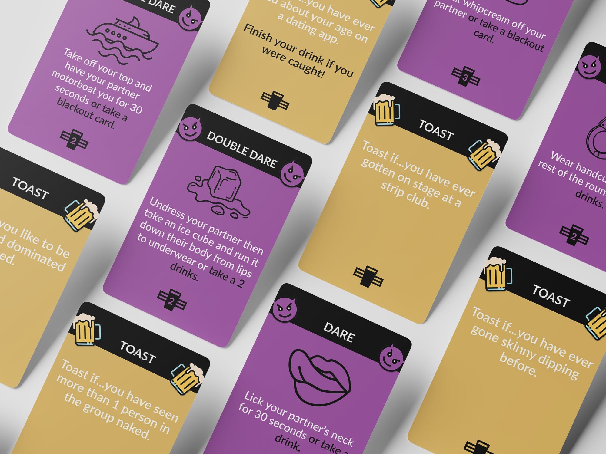 Truth or Toast X-rated 1 Party Card Game for Horny People, Date Night ...