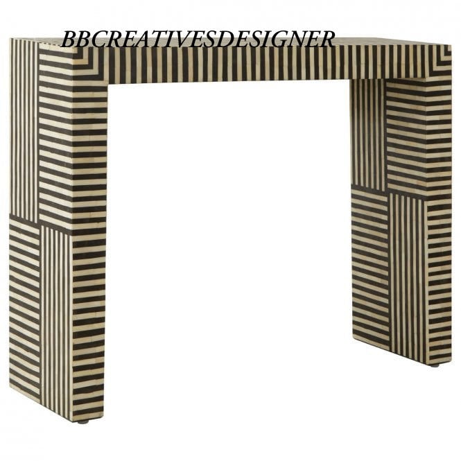 Handmade Wooden Bone Inlay Console/ Console Table / Desk / Study Table ...
