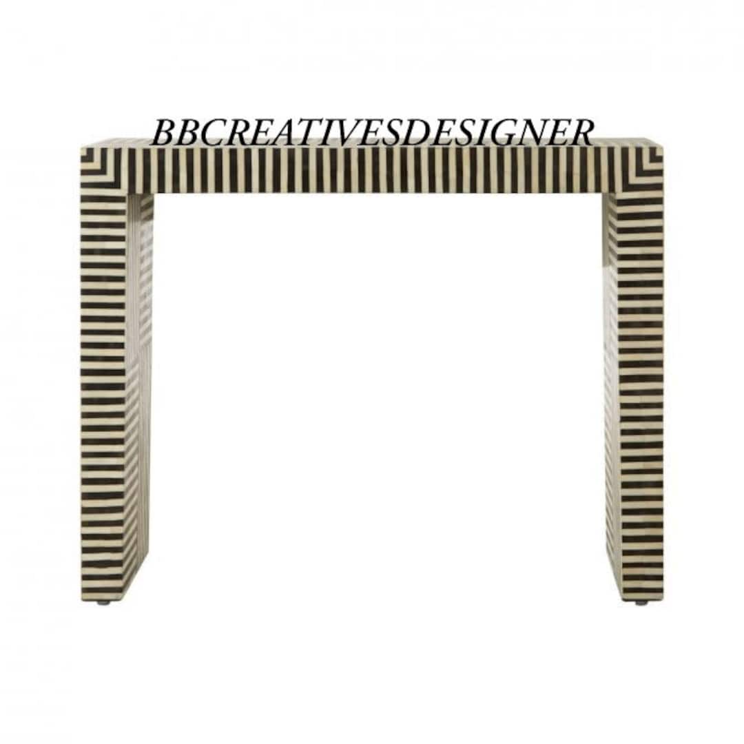 Handmade Wooden Bone Inlay Console/ Console Table / Desk / Study Table ...