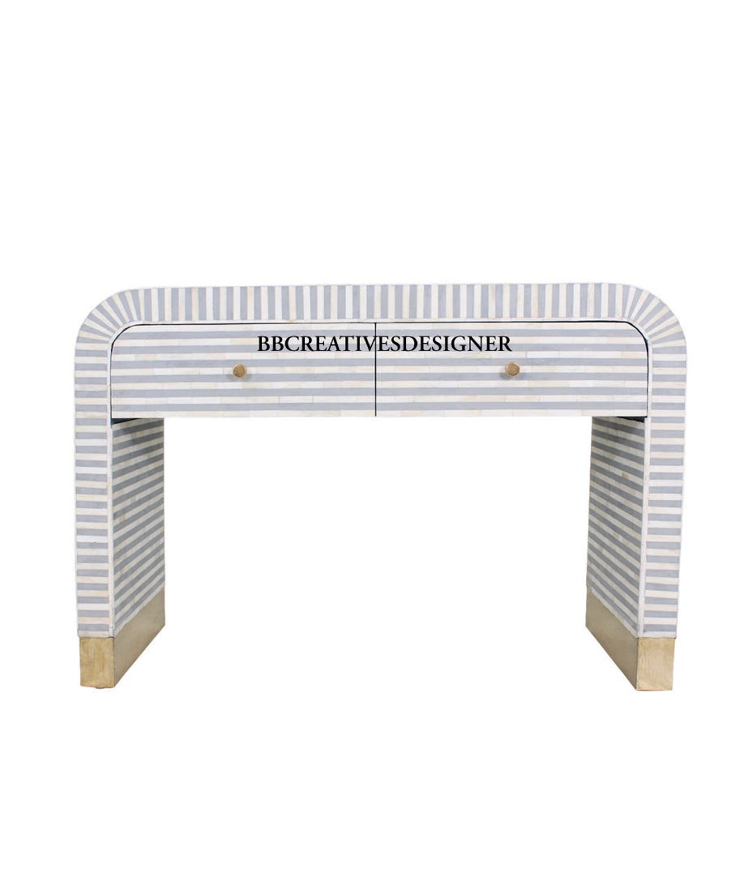 Handmade Wooden Bone Inlay Console/ Console Table / Desk / Study Table ...