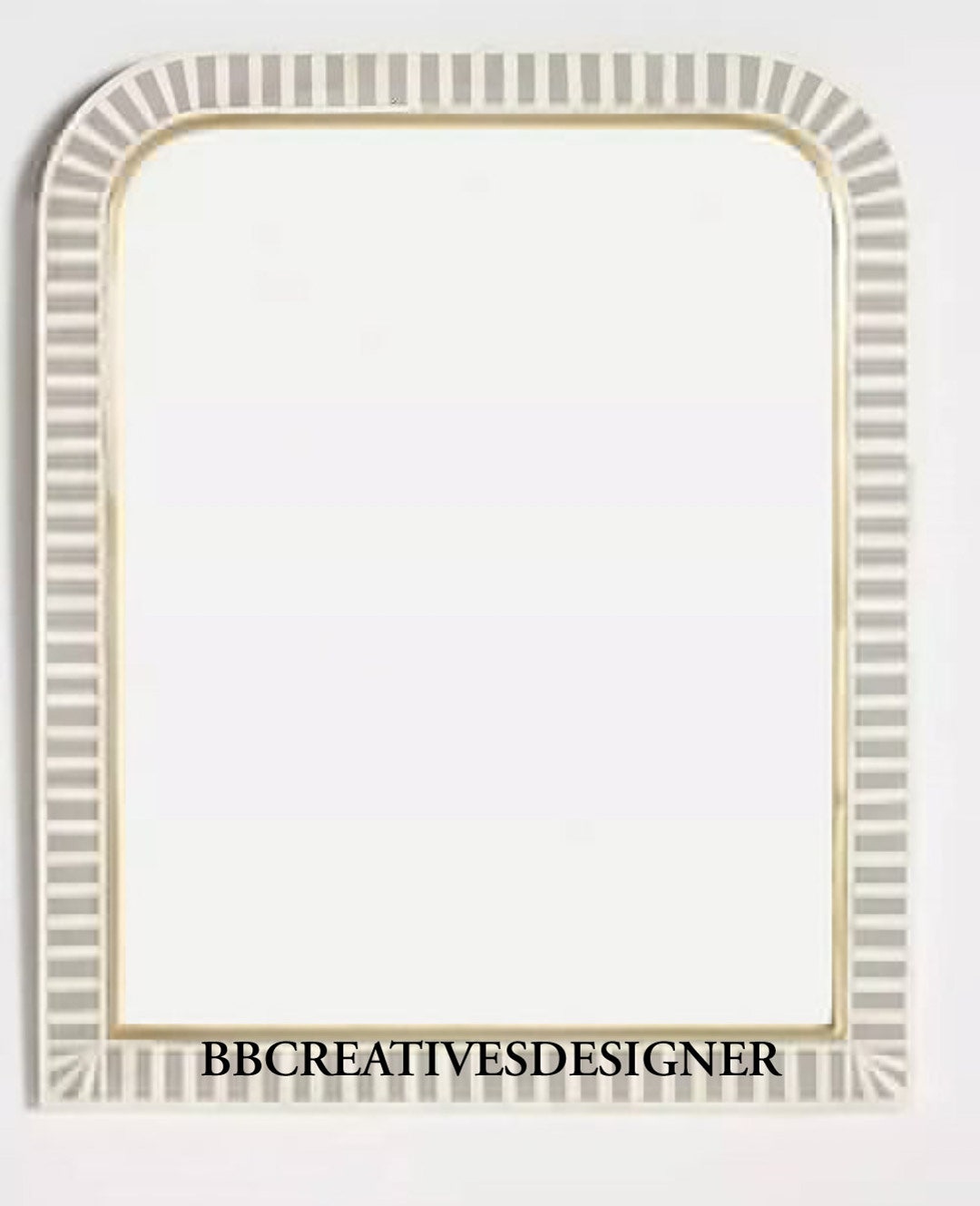 Handmade Wooden Bone Inlay Mirror Frame / Wall Decor / Wall Mirror in ...