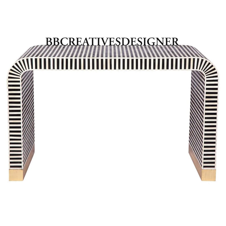 Handmade Wooden Bone Inlay Console/ Console Table / Desk / Study Table ...