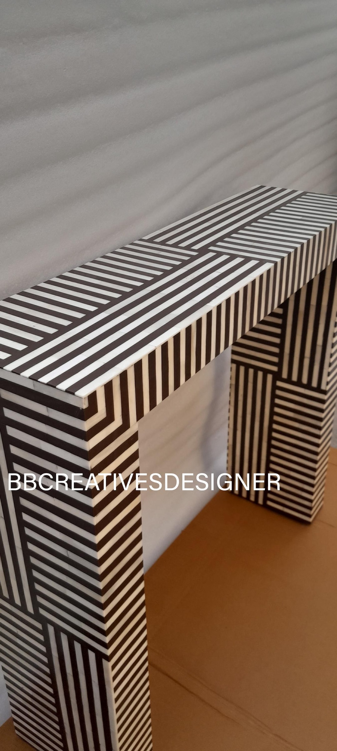 Handmade Wooden Bone Inlay Console/ Console Table / Desk / Study Table ...