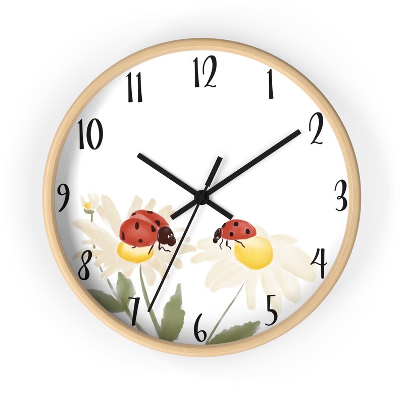Ladybug Clock - Etsy