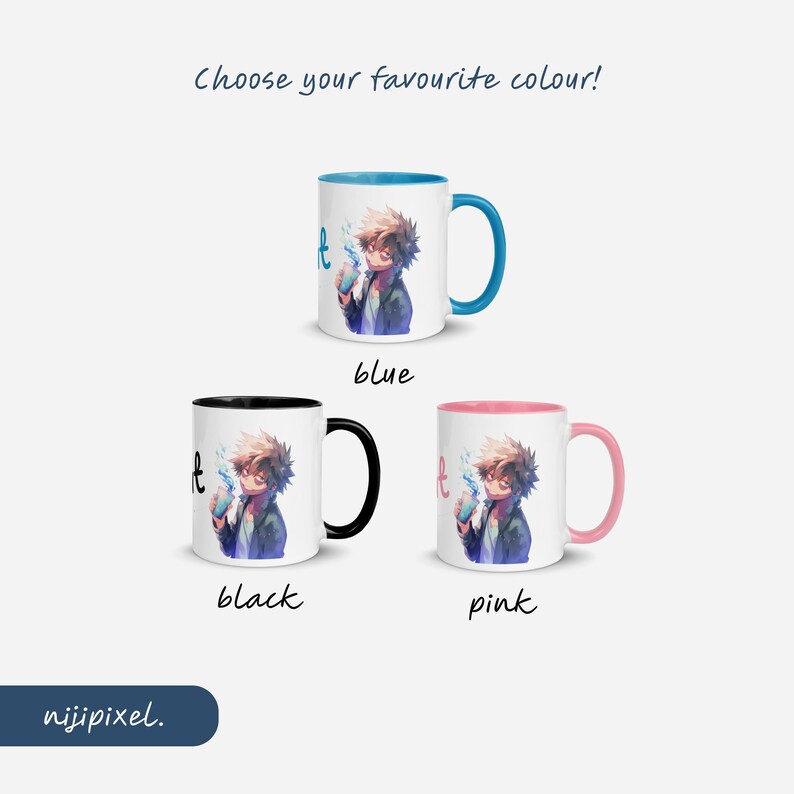 My Hero Academia, Dabi, Chill Out Anime Mug, Kawaii Cup, Inspired ...