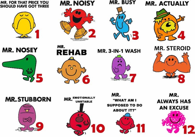 Mr. Men Shirt, Mr. Men Little Miss, Funny Shirts, Funny Mr. Men Shirt, Joke Shirt, Pocket Design ...