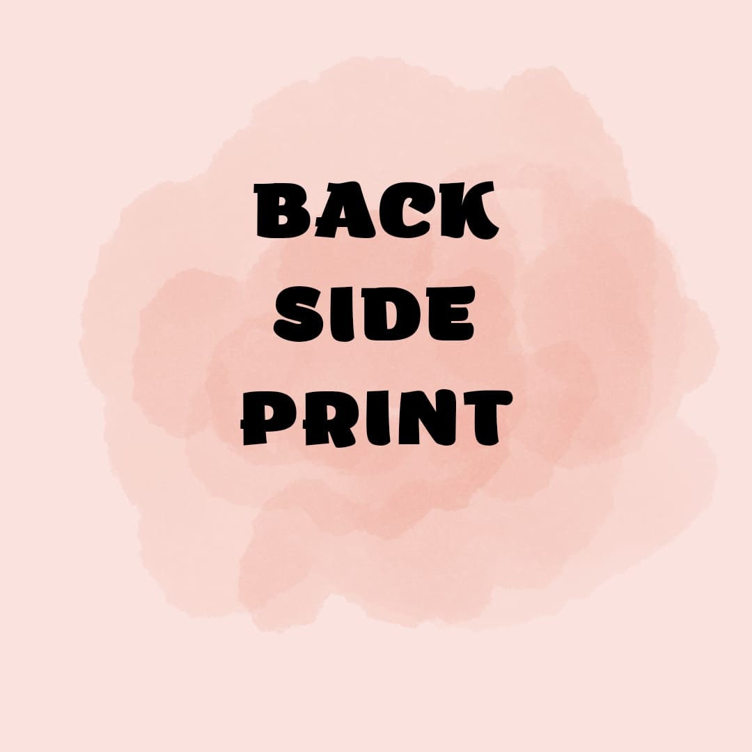 Back Side Print - Etsy