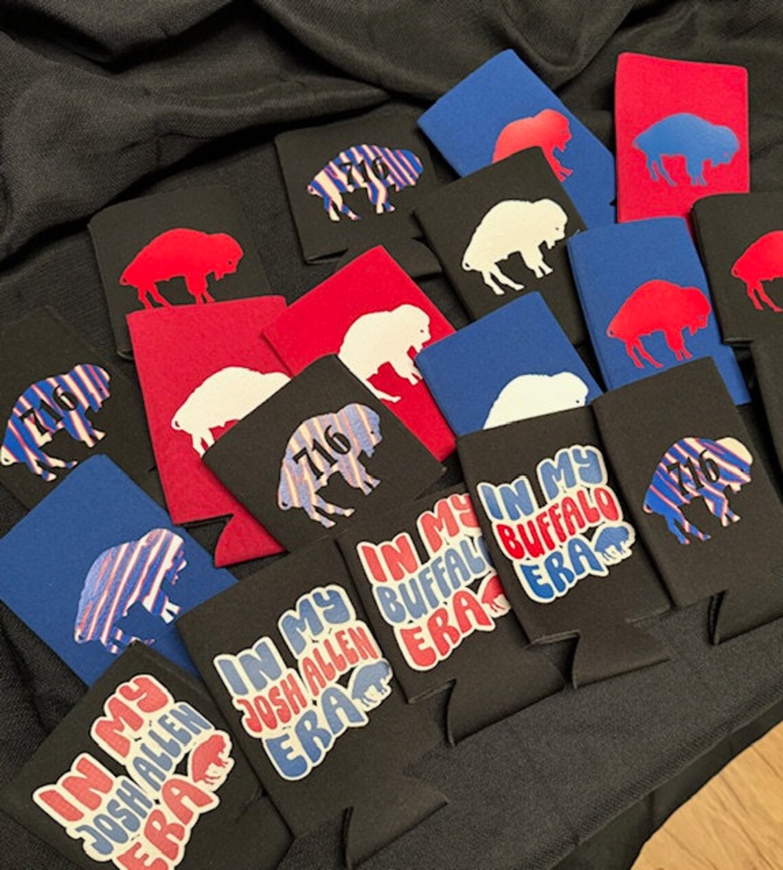 In My Buffalo Josh Allen Era Can Cooler Kooozie Koozy Beer Slim Can - Etsy