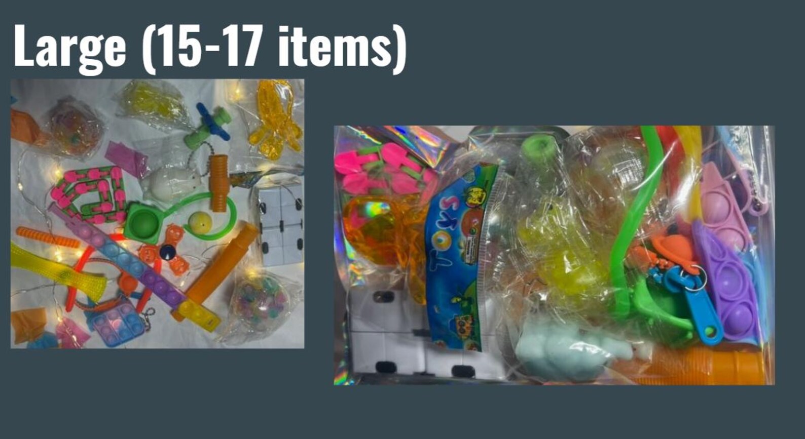 Fidget Sensory Stress Toy Surprise Grab Bags Fun Fidgets Decompression ...