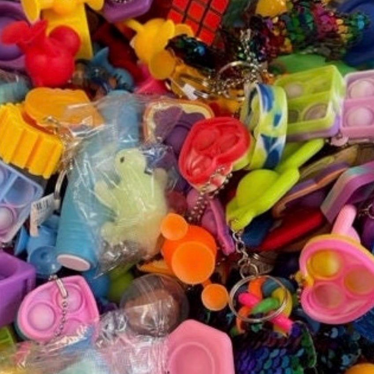 Fidget Sensory Stress Toy Surprise Grab Bags Fun Fidgets Decompression ...