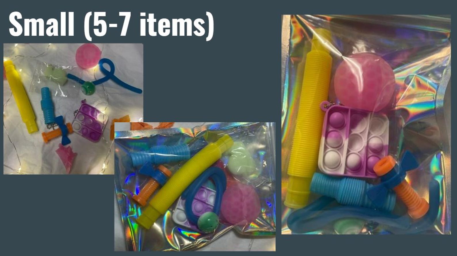 Fidget Sensory Stress Toy Surprise Grab Bags Fun Fidgets Decompression ...