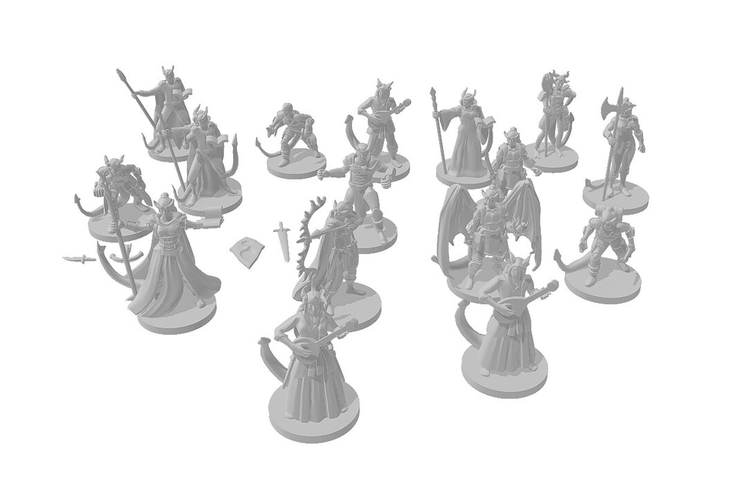 Tieflings 17 Variants - Etsy