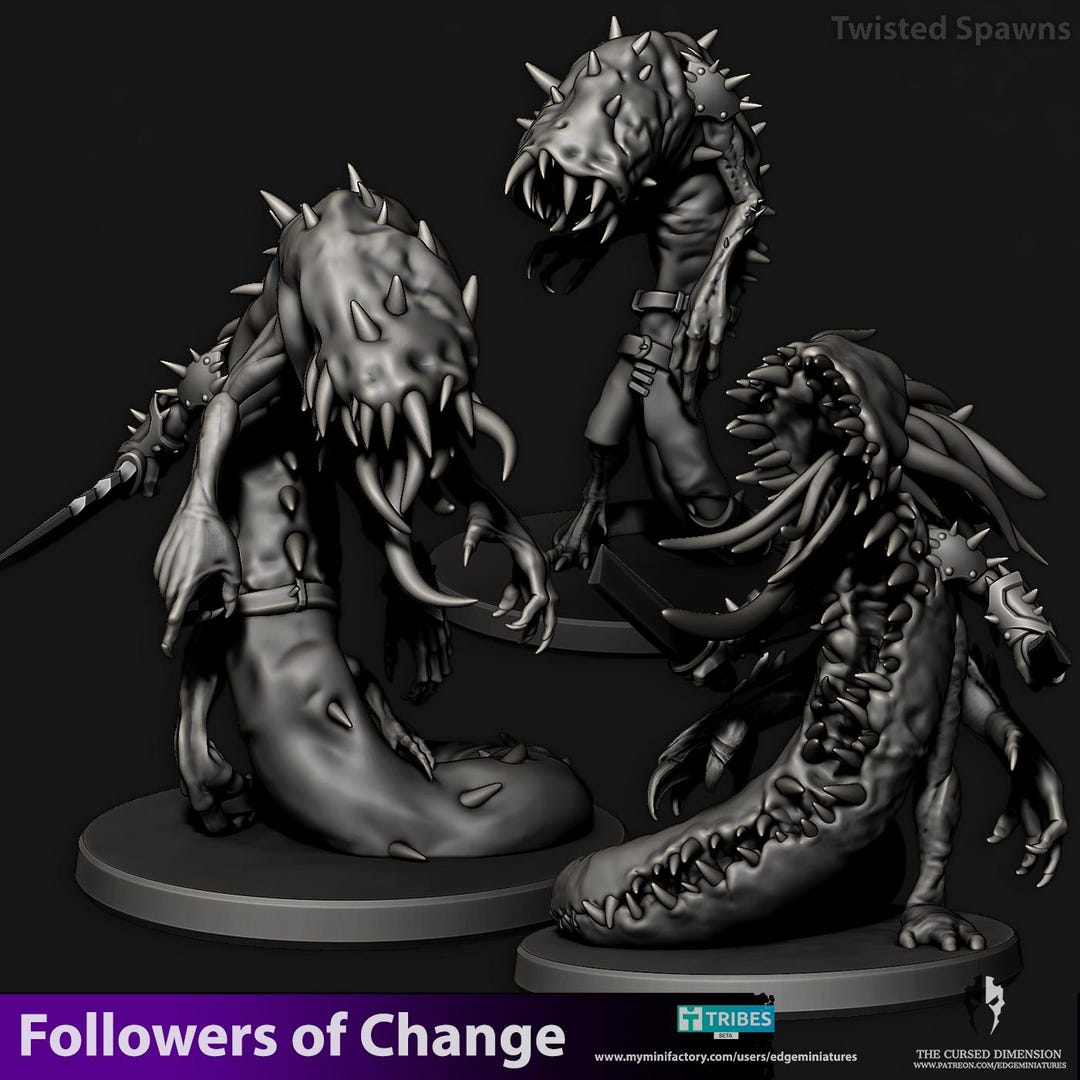 Twisted Spawns Followers of Change - Etsy UK