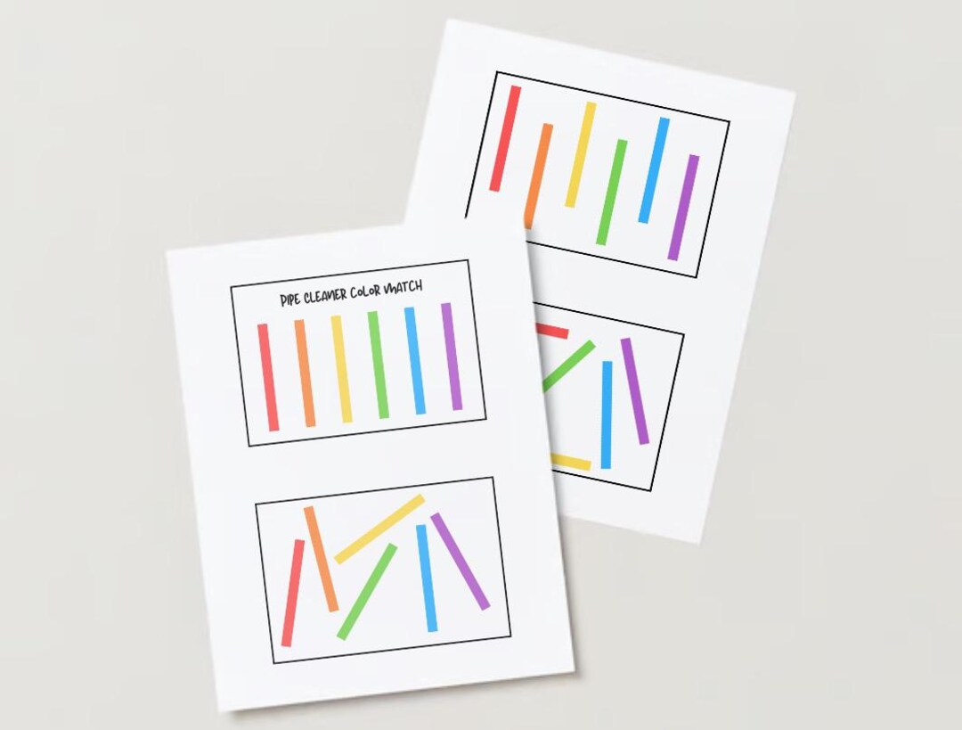 Pipe Cleaner Prek Preschool Homeschool Learning Quiet Morning Time Fine ...