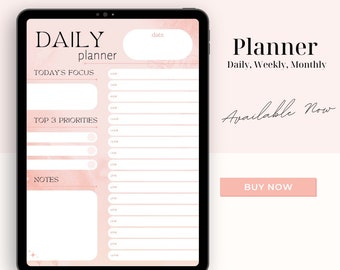 Printable Planner Bundle daily, Weekly, Monthly, Yearly - Etsy