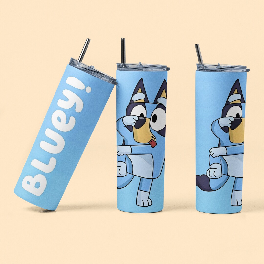Bluey Gift 20oz Tumbler, Bluey Dad, Disney Gift, Travel Mug, Gift for ...