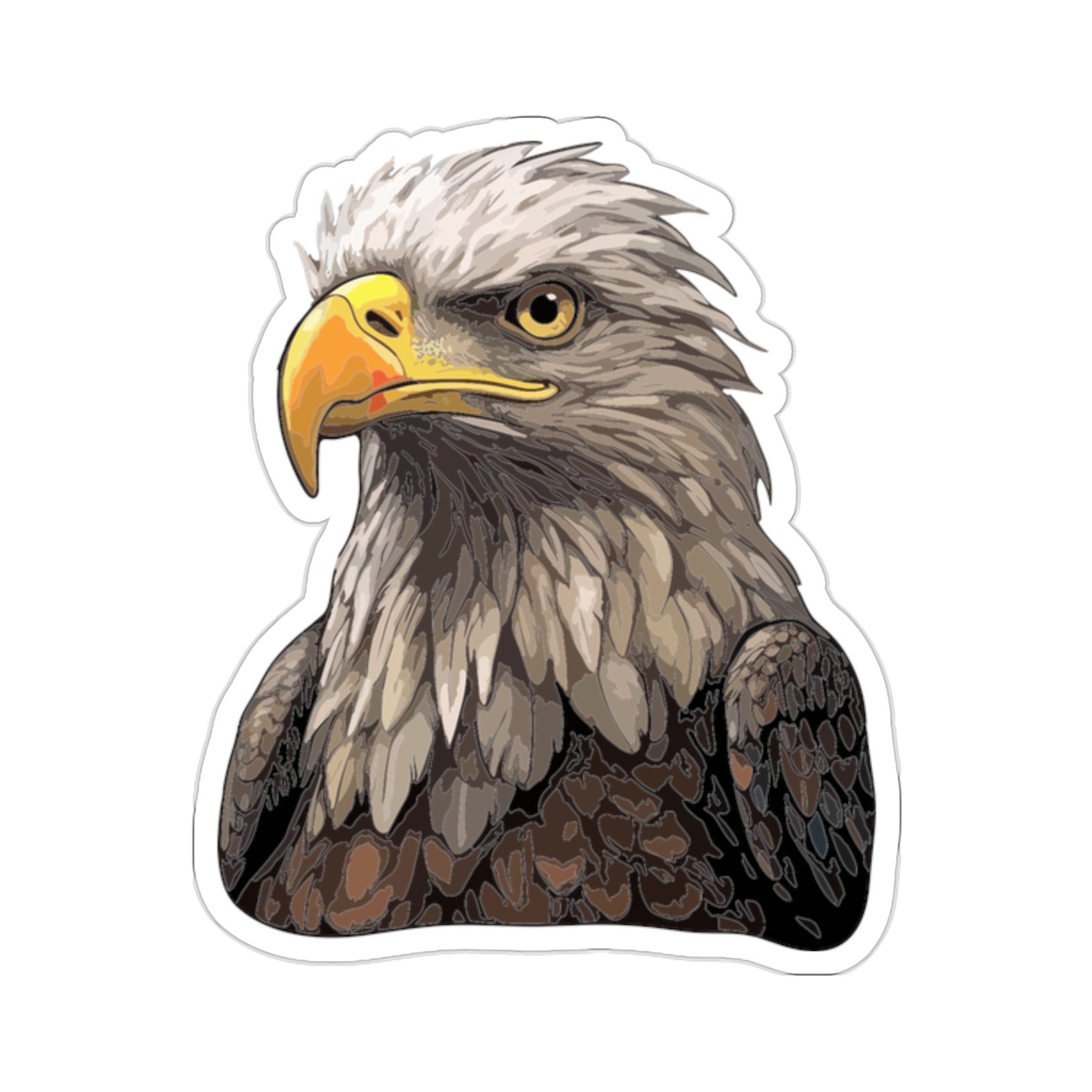 Fun Party Eagle Sticker #13 - Etsy