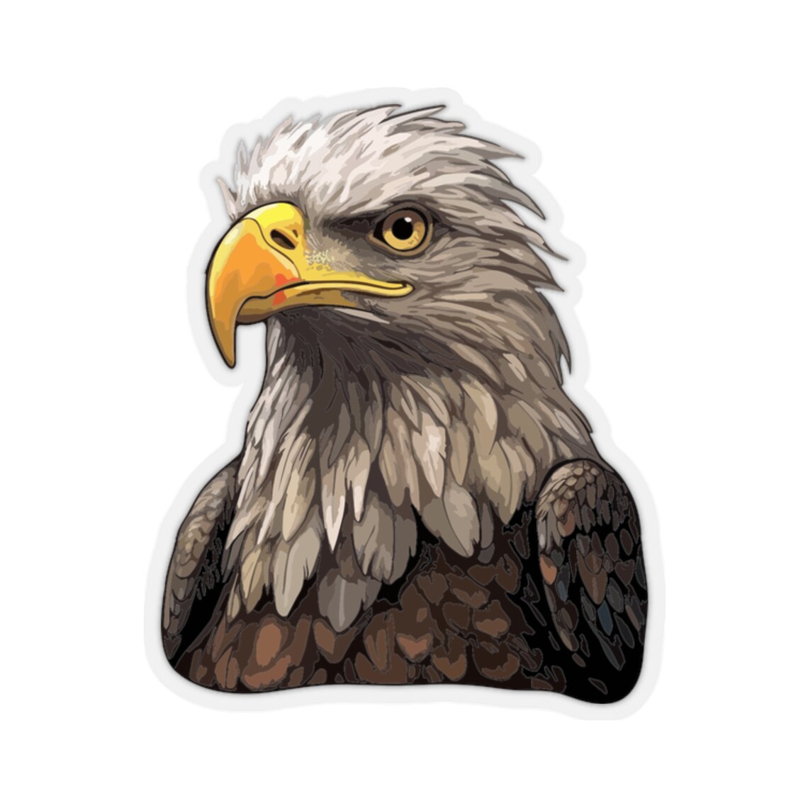 Fun Party Eagle Sticker #13 - Etsy