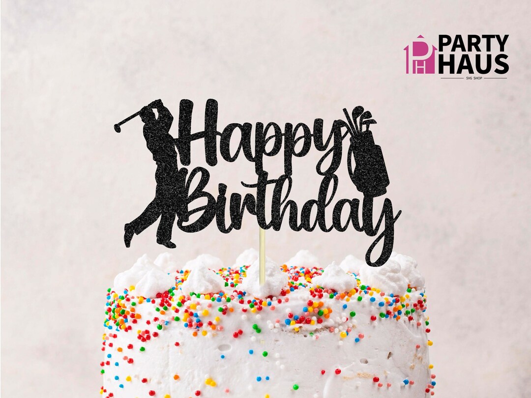 Happy Birthday Golf SVG, Golf SVG, Birthday Golf Shirt SVG, Golf ...