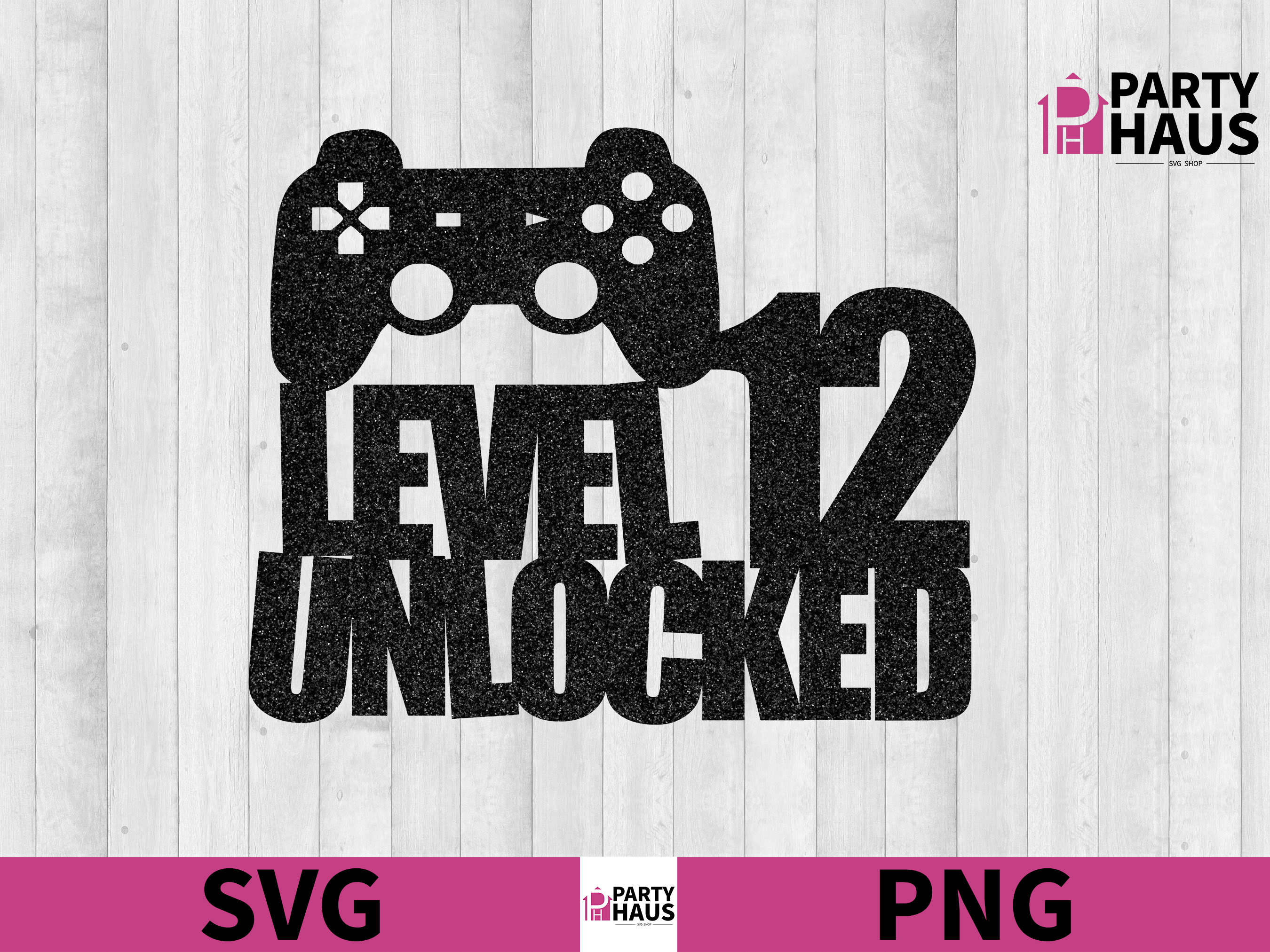 Nivel 12 SVG desbloqueado jugador SVG topper de pastel de - Etsy México