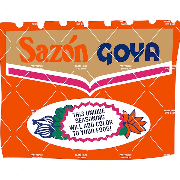 Sazon Svg - Etsy