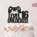 Level 16 Unlocked SVG, Gamer SVG, 16th Birthday Cake Topper SVG, Cake ...