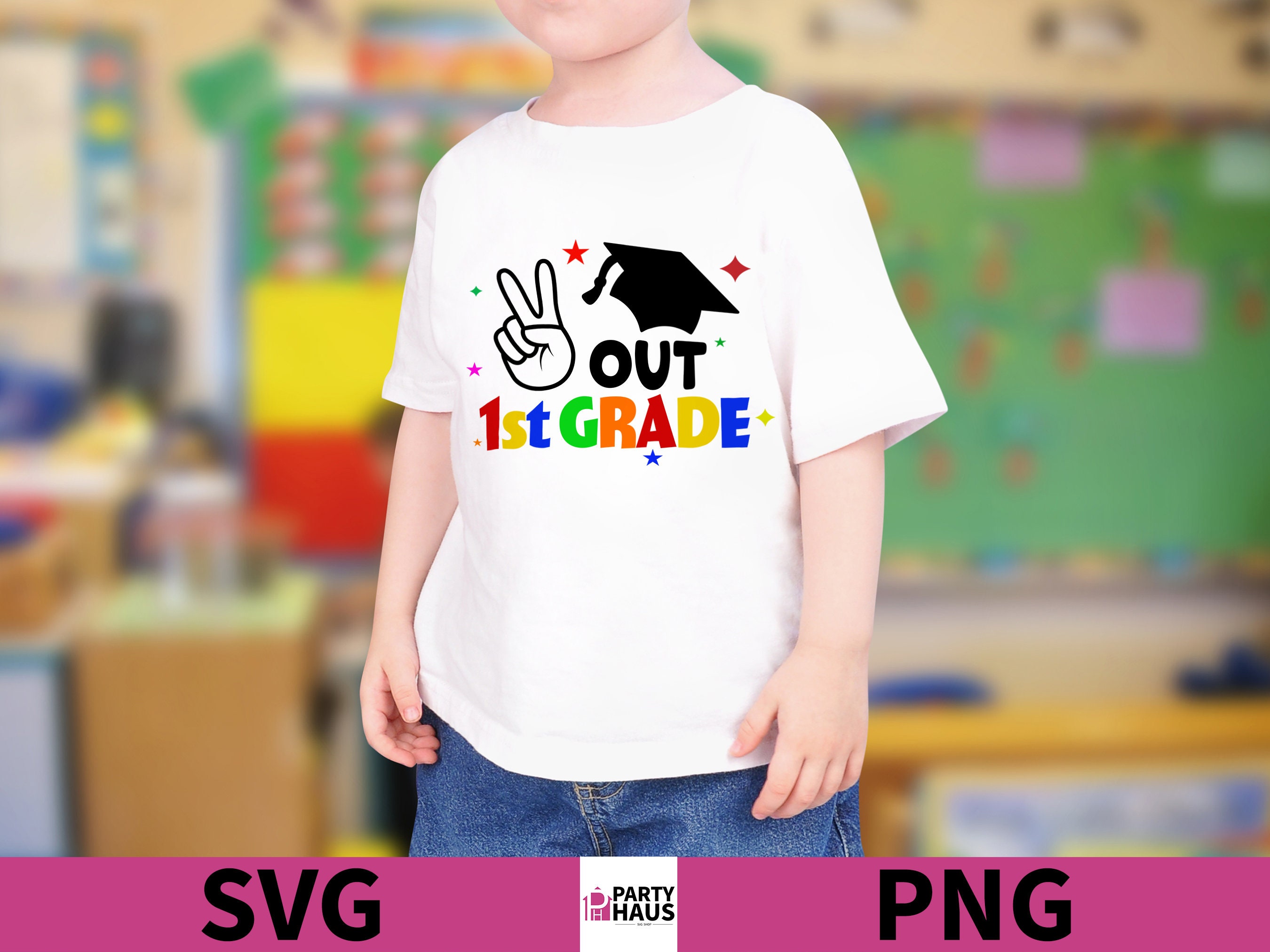 Peace Out 1st Grade SVG Graduation SVG 1st Grade Svg1st - Etsy