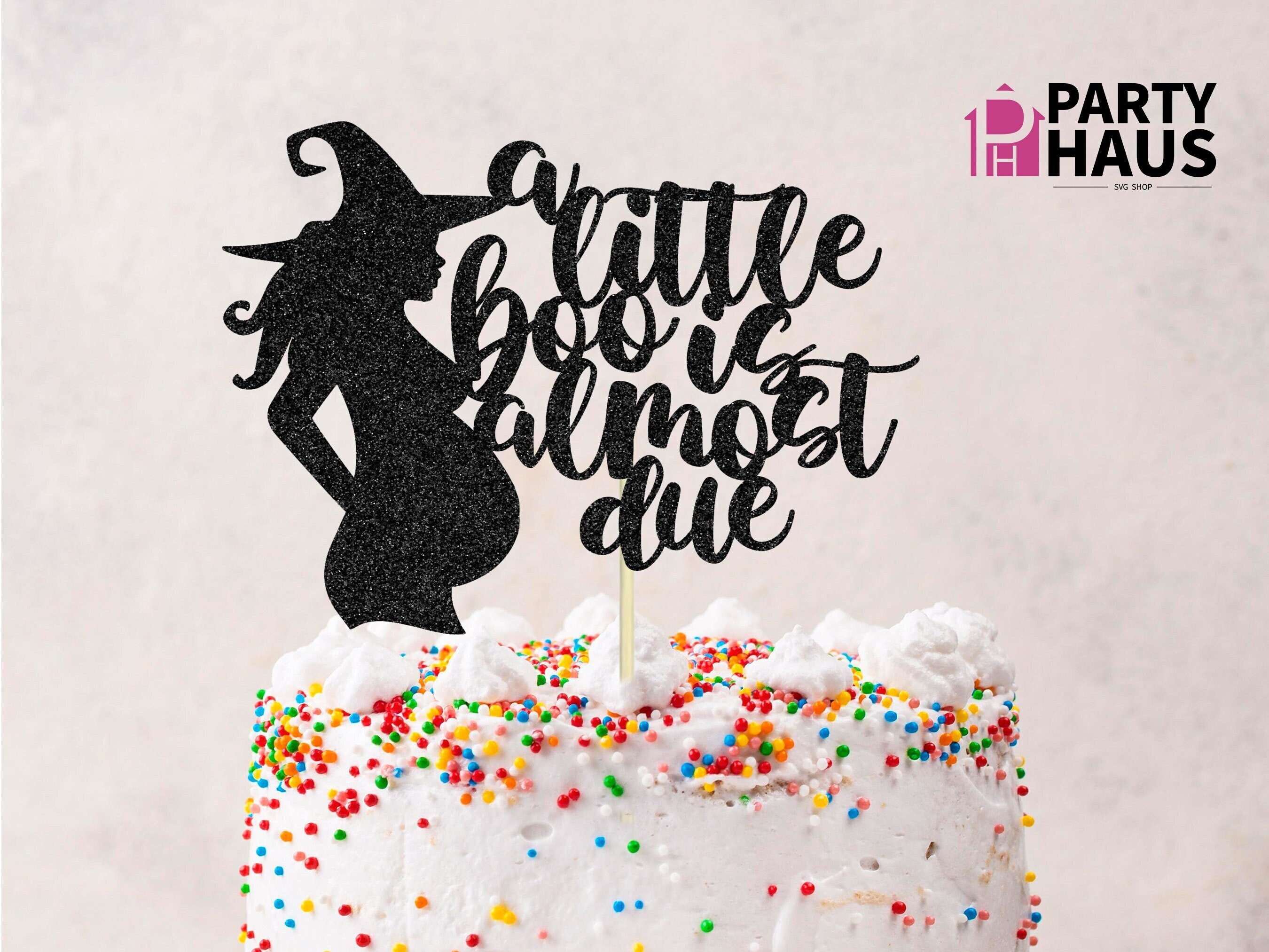 A Little Boo is Almost Due SVG Baby Shower SVG Halloween - Etsy