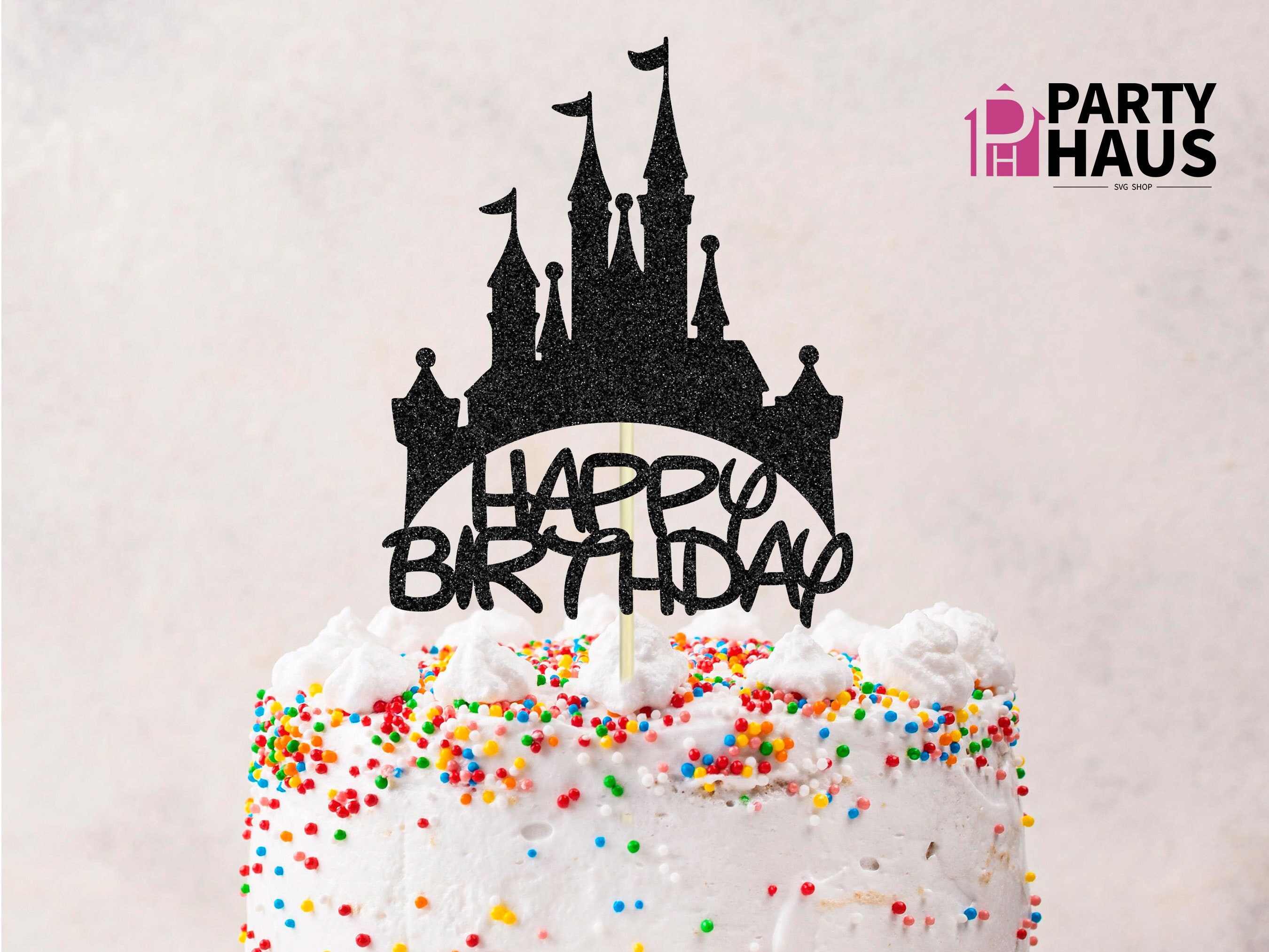 Castle Happy Birthday SVG, Princess Birthday SVG, Birthday Princess ...