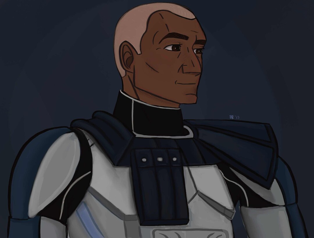 Captain Rex Print - Etsy