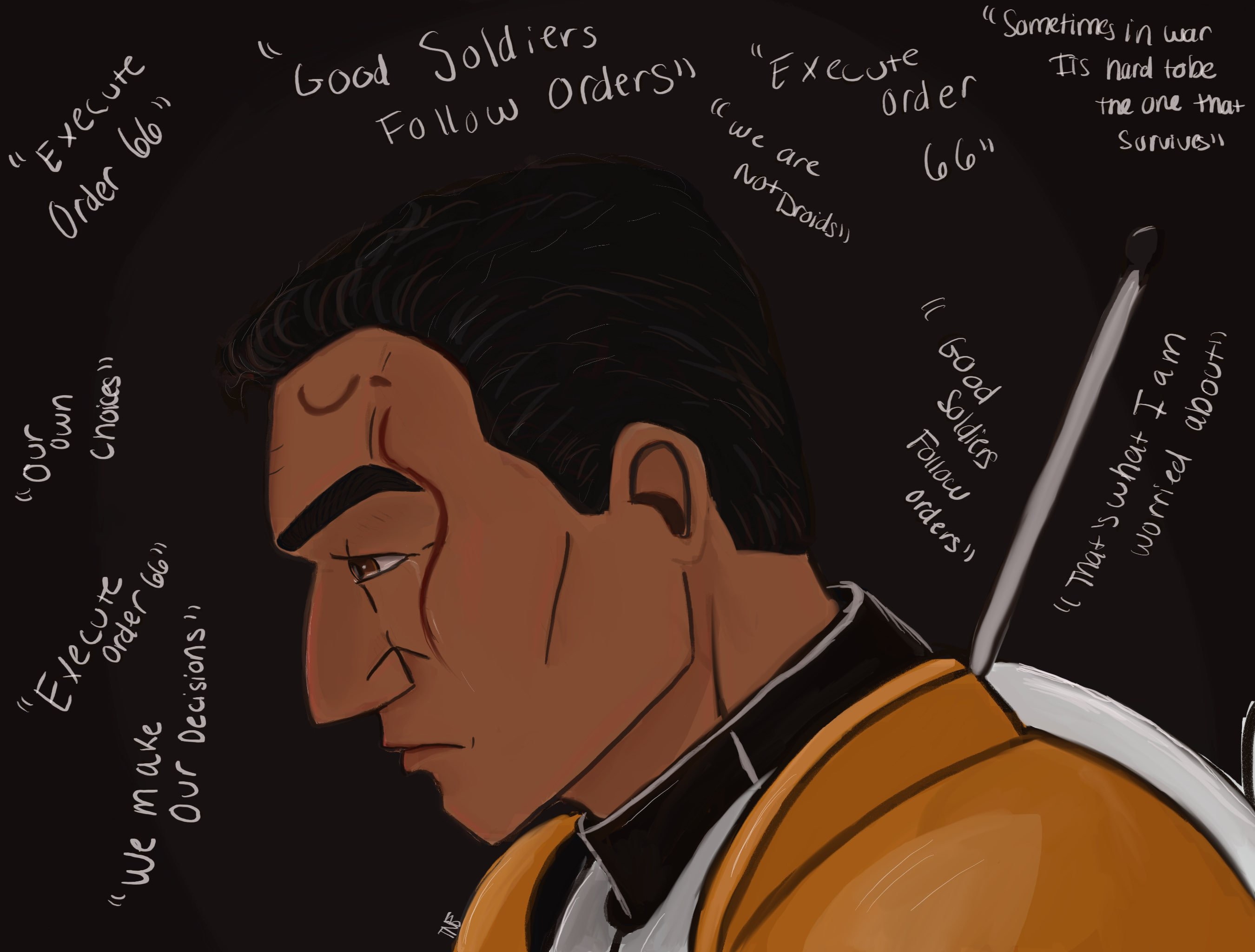 Commander Cody Print - Etsy