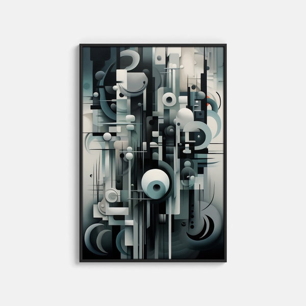 Grayscale Poster - Etsy