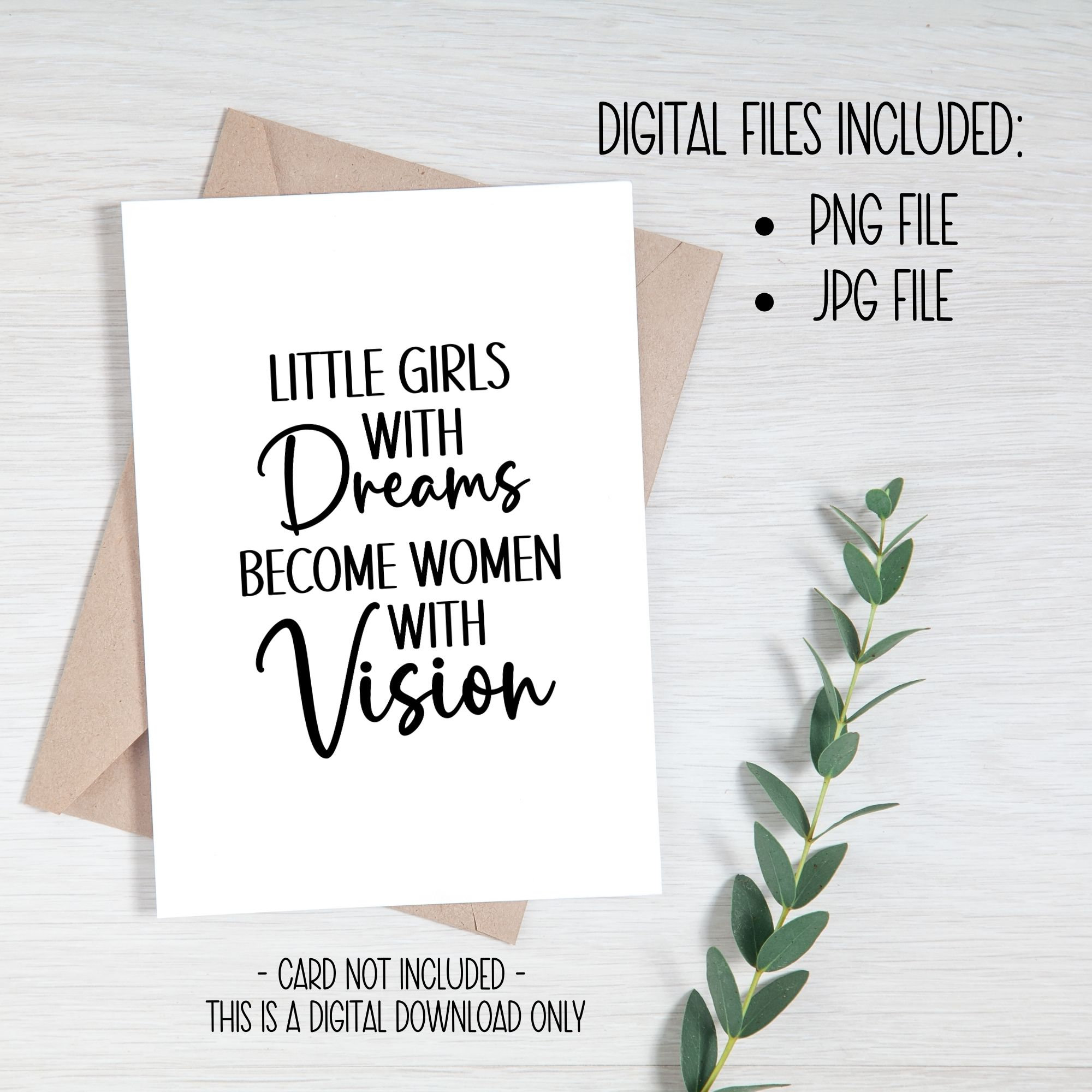Little Girls With Dreams PNG, Become Women With Vision, Womans Day ...