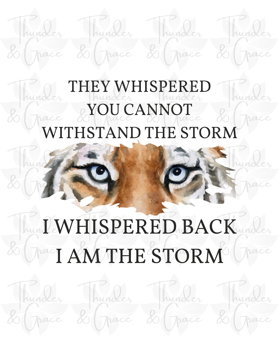 I Am the Storm PNG, Inspirational Tiger PNG, Social Worker Png, Nurse ...
