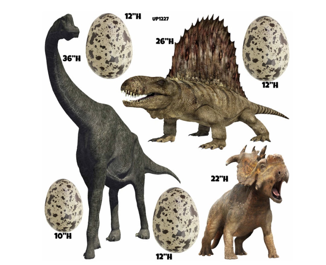 Dinosaurs Party Props Decorations Backdrops Cutouts Signs Table ...