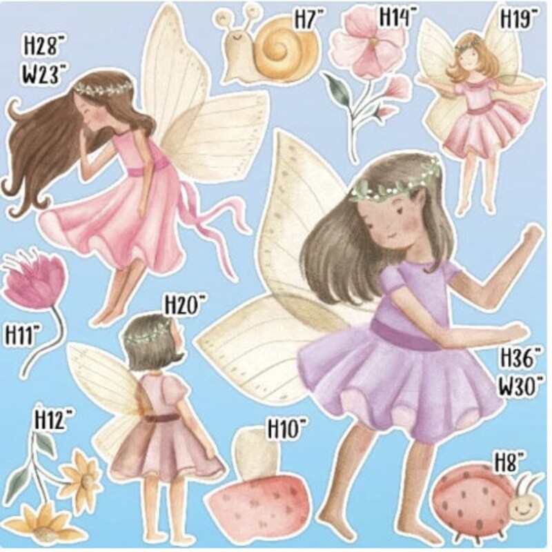 Fairy Stand Cutouts - Etsy