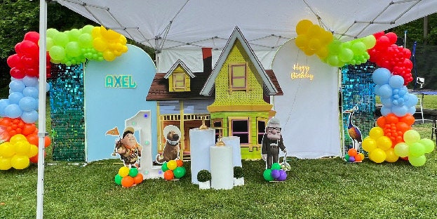 HOUSE Panel Coroplast Cutout Party Props Decorations Backdrops Cutouts ...