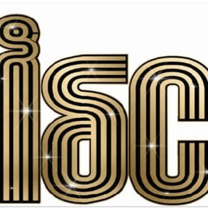GOLD DISCO Individual Letters Apprx 4ft Tall Almost 8ft Wide Set ...