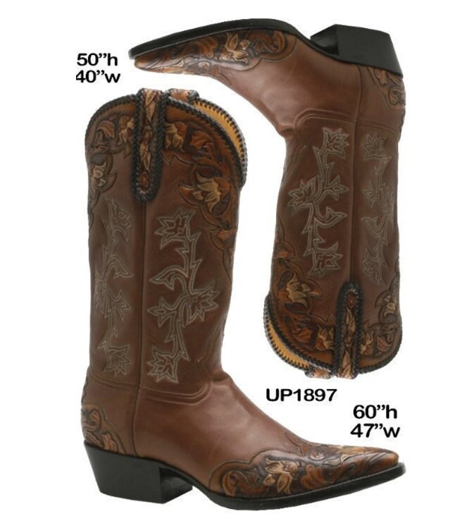 TALL COWGIRL BOOT Party Props Decorations Backdrops Coroplast Cutouts ...