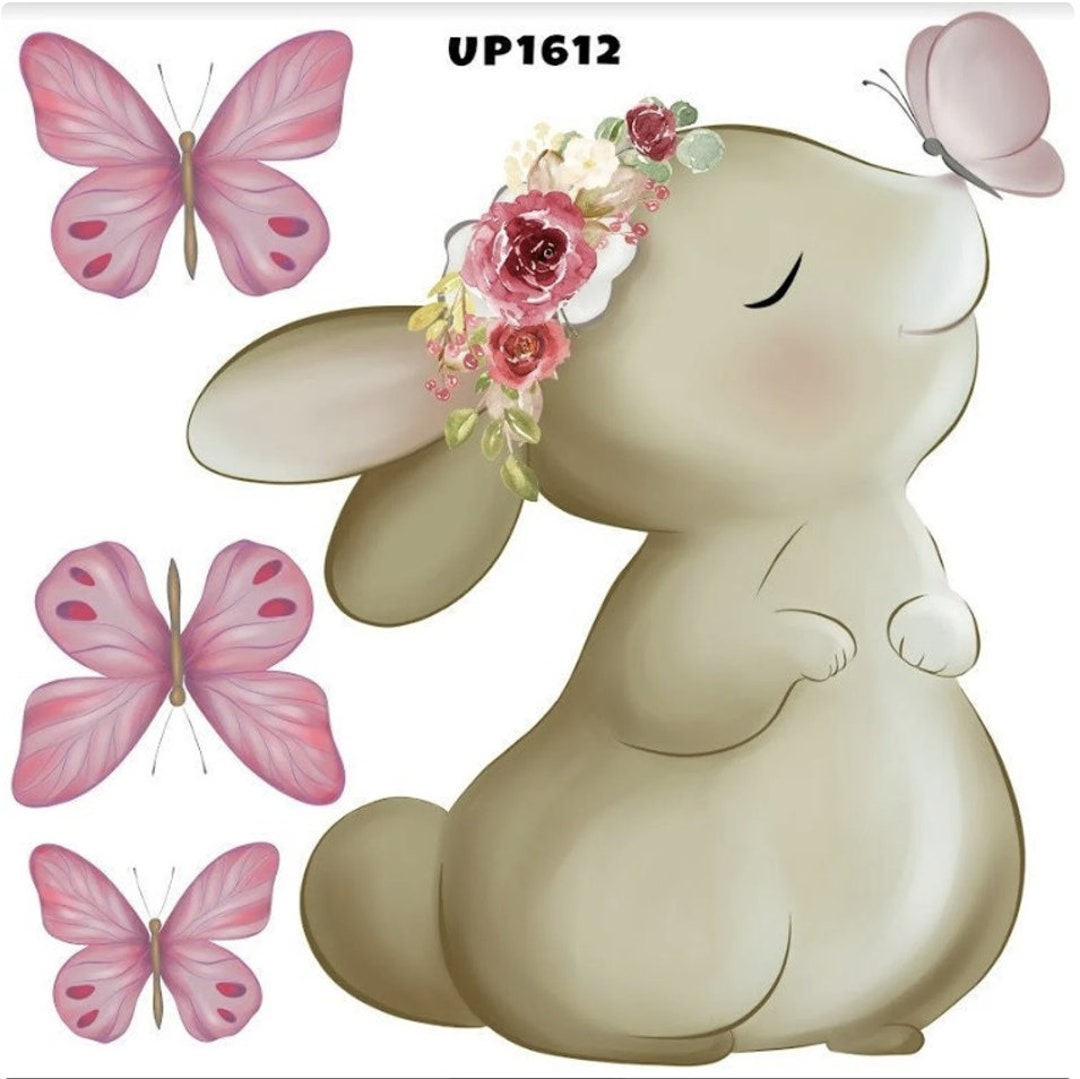 CUTE BUNNY RABBIT Props Decorations Backdrops Cutouts Signs Table ...