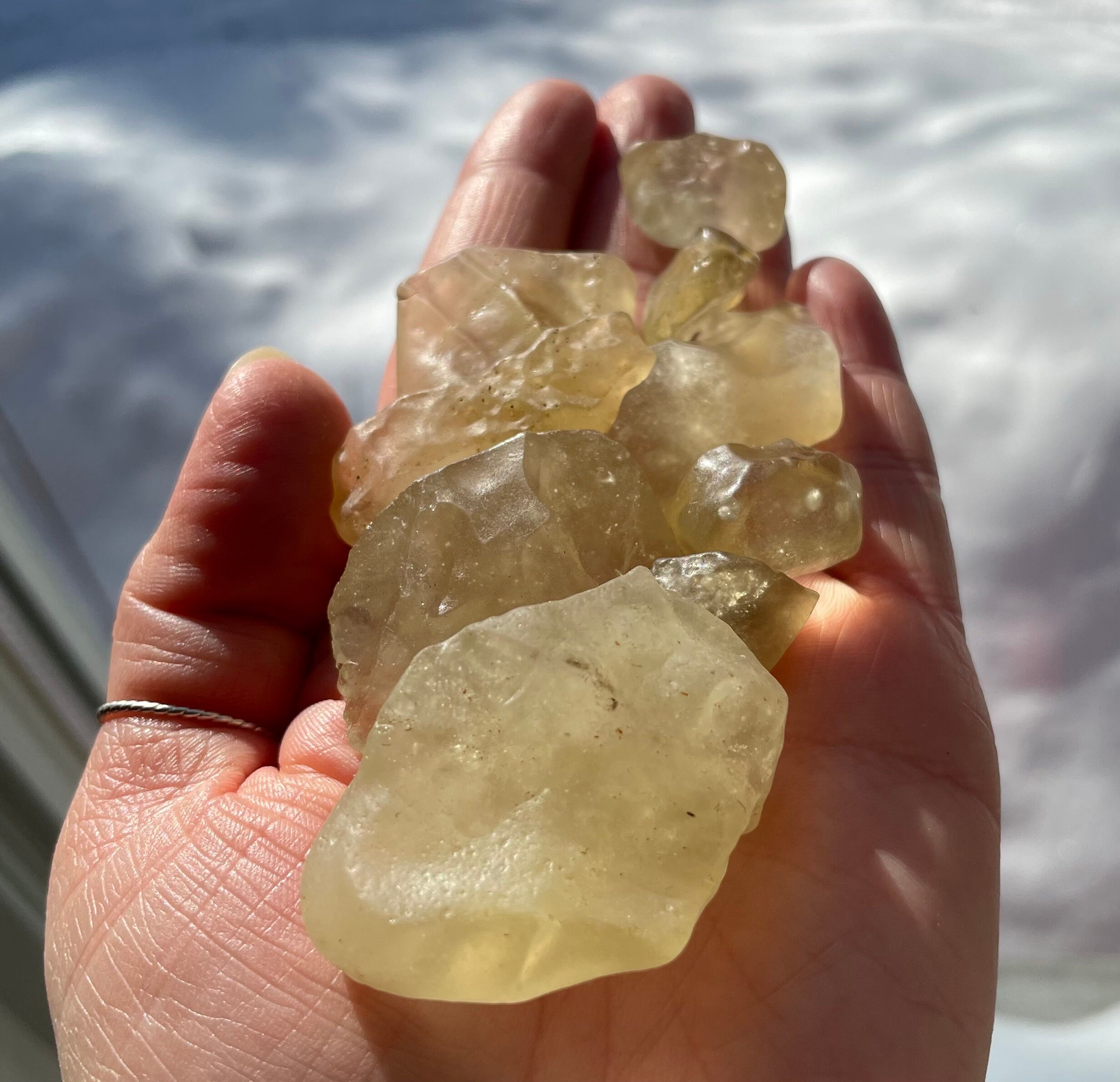 Libyan Desert Glass Libyan Desert Crystal Libyan Gold Tektite Libyan ...