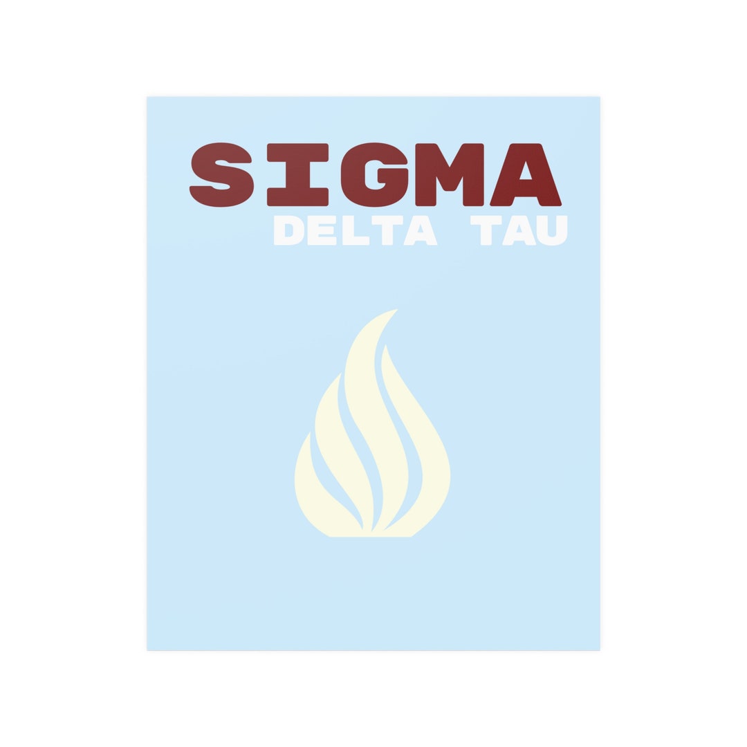 Sigma Delta Tau Poster - Etsy