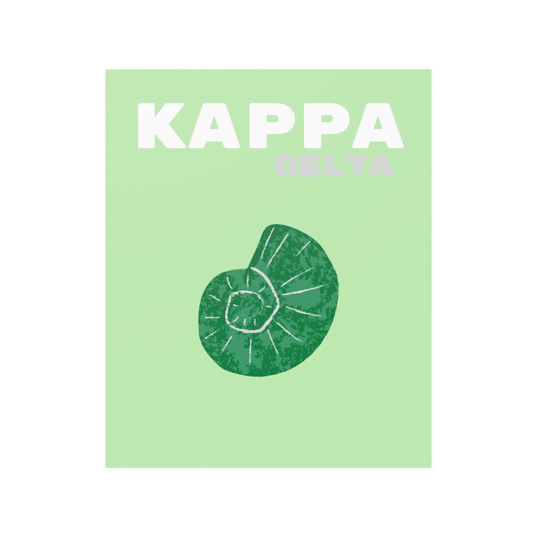 Kappa Delta Poster - Etsy