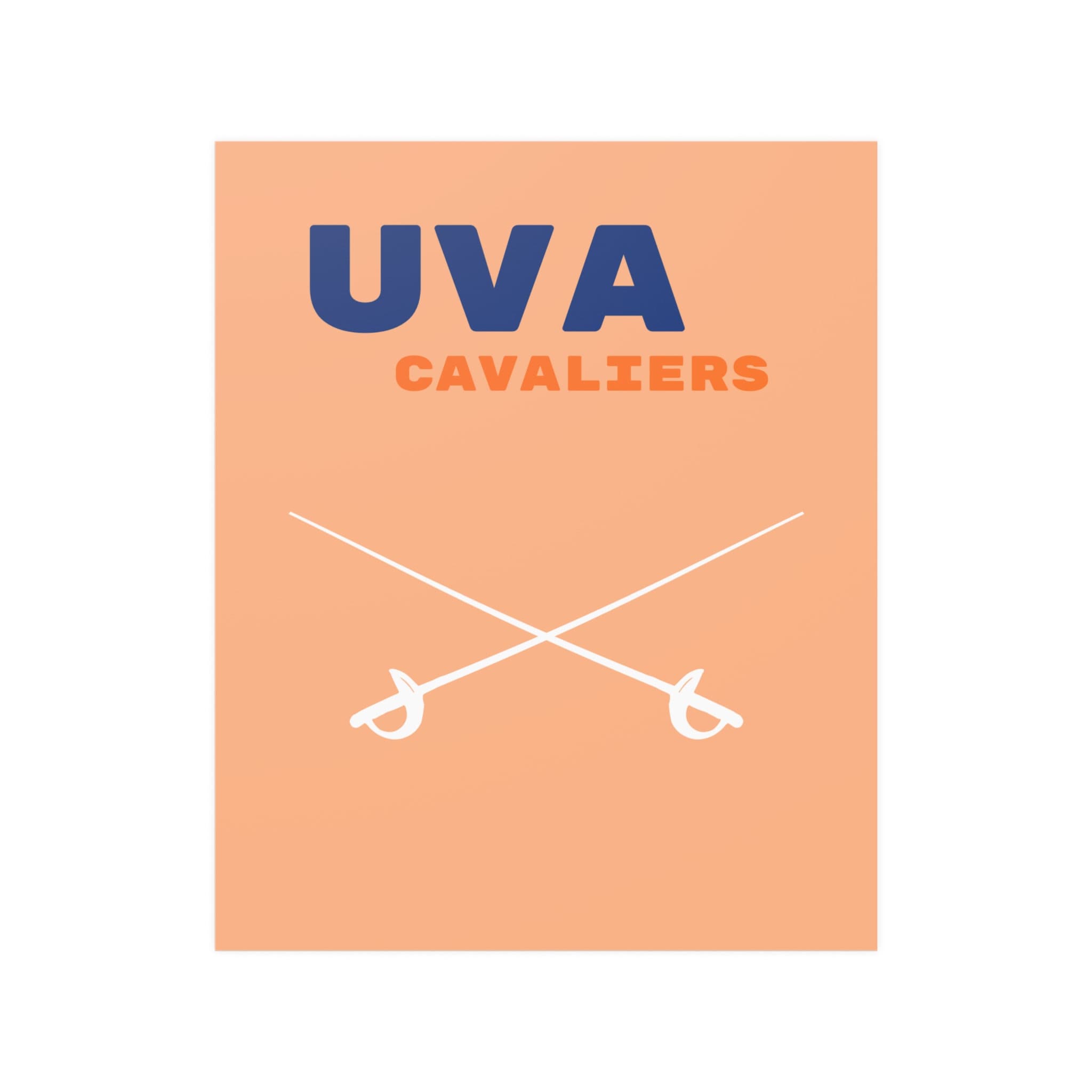 UVA Cavaliers Poster - Etsy